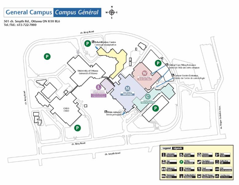The Ottawa Hospital General Campus - Opening Hours - 501 Smyth Rd ...